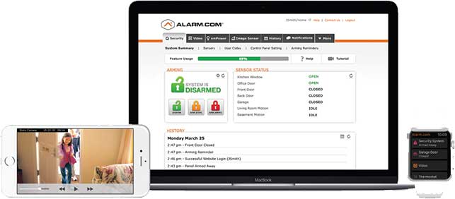 DSC Touch: All-in-One Wireless Touchscreen Security Panel