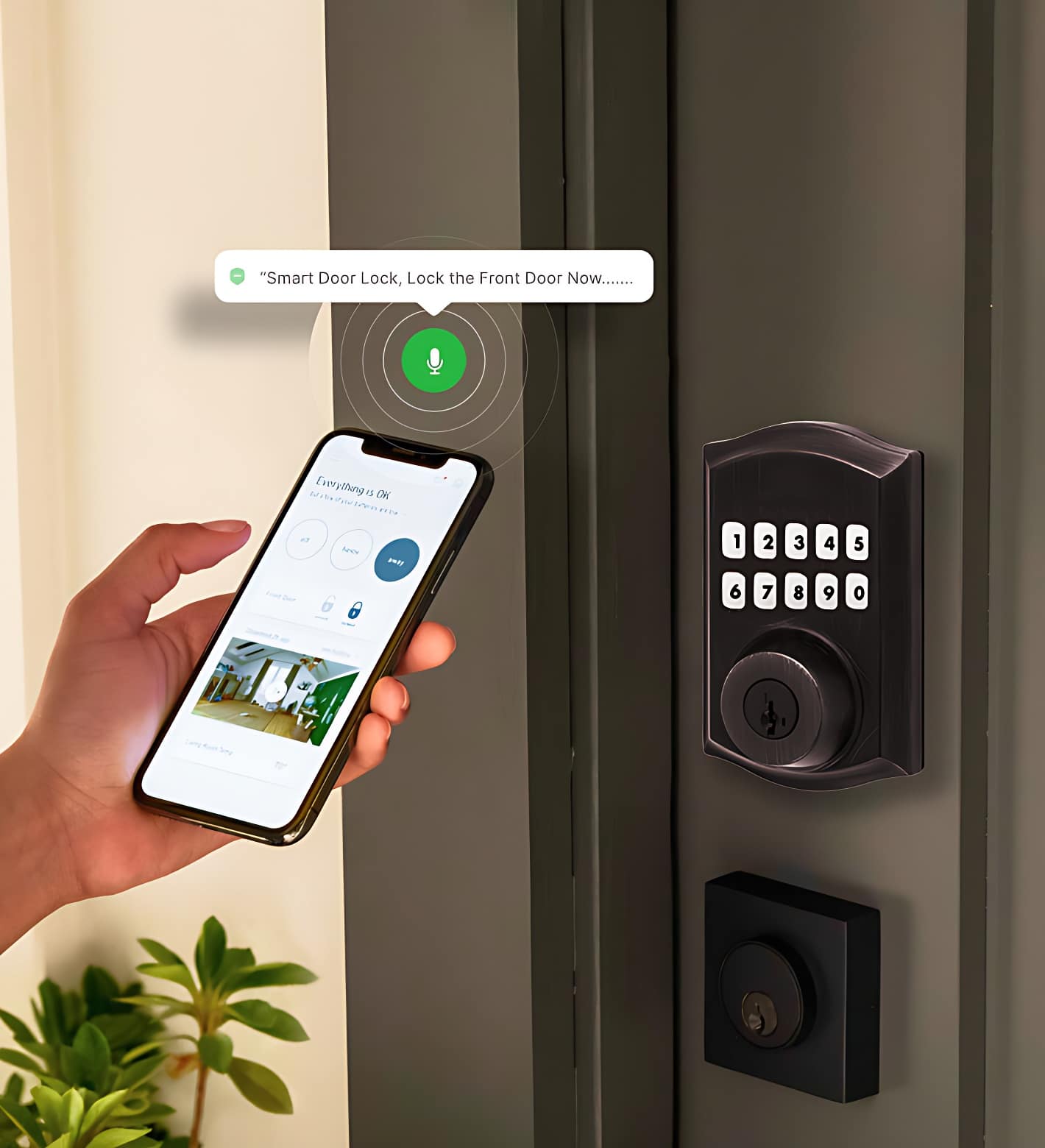 #1 Smart Door Locks: Keyless Door Lock Installation