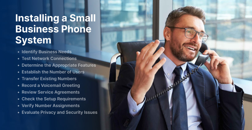 How to Setup & Install the Business Phone System