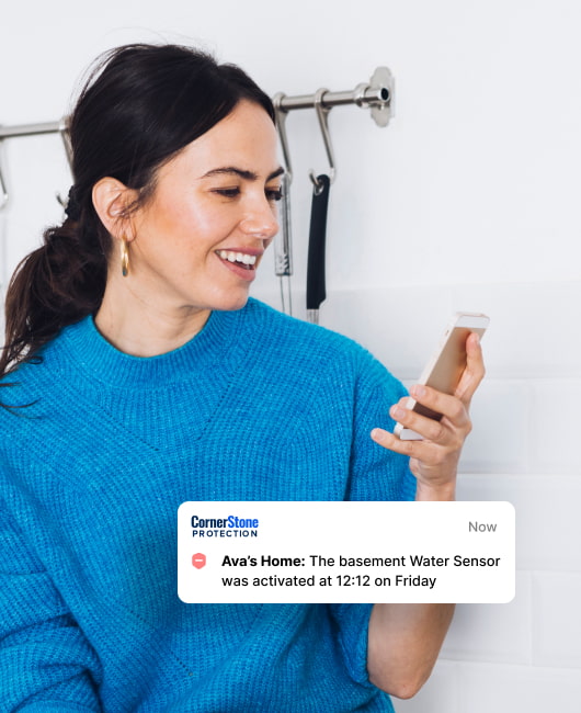 Flood Detection & Water Alarm Sensor | CornerStone Protection